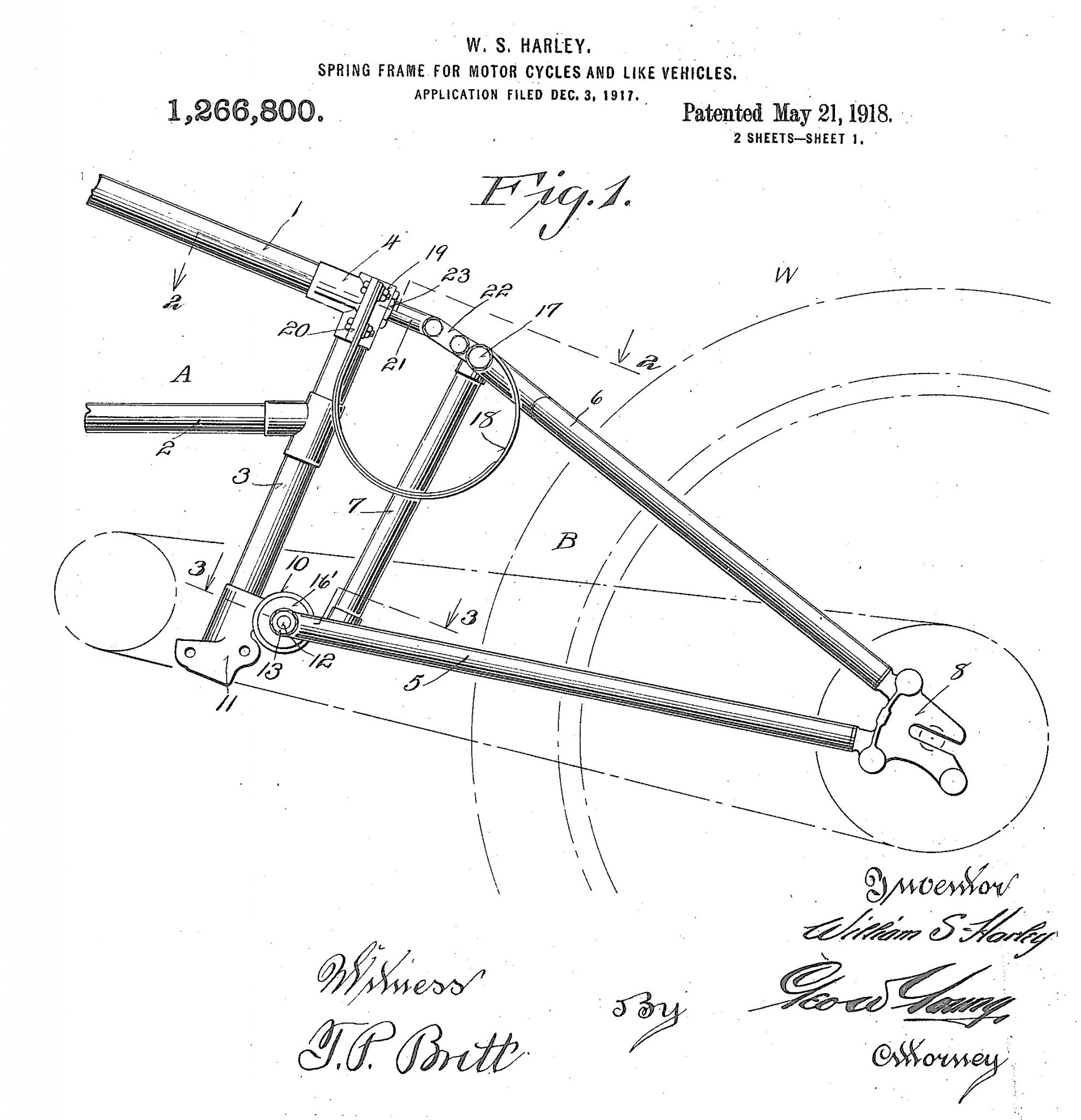 Harley’s First Softail … in 1918? | American-V Magazine
