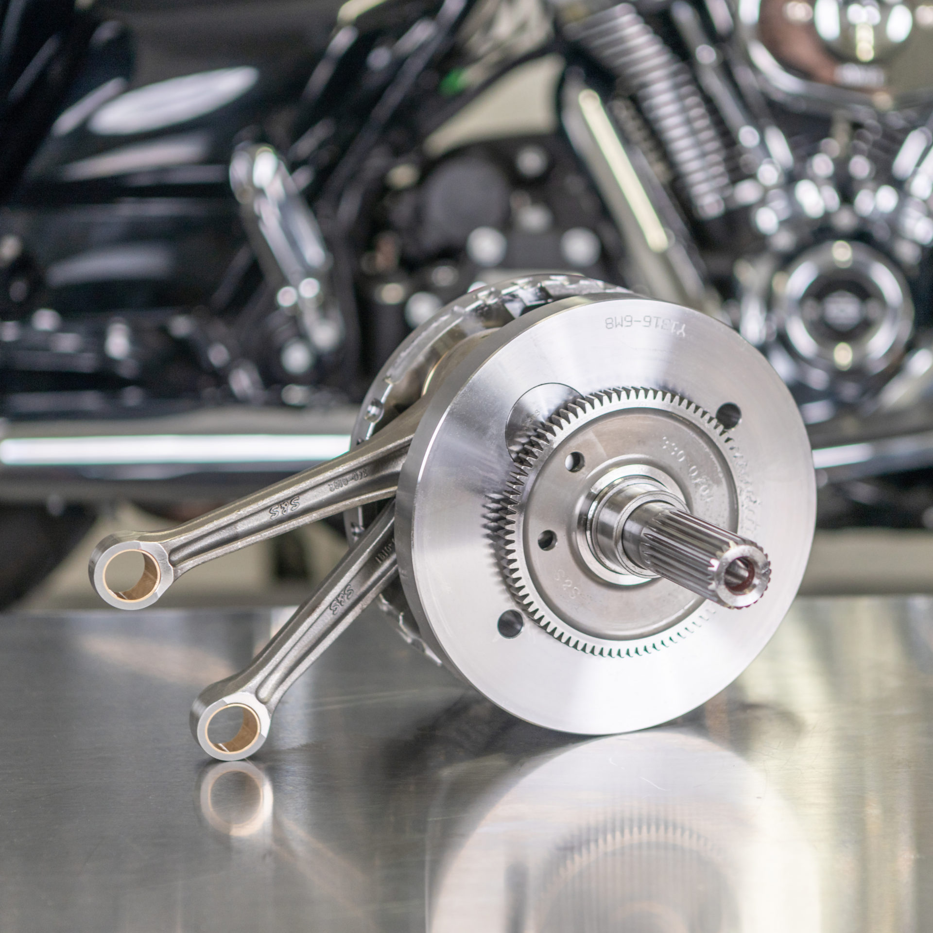 S&S High Performance Flywheels Assemblies for Milwaukee Eight ...